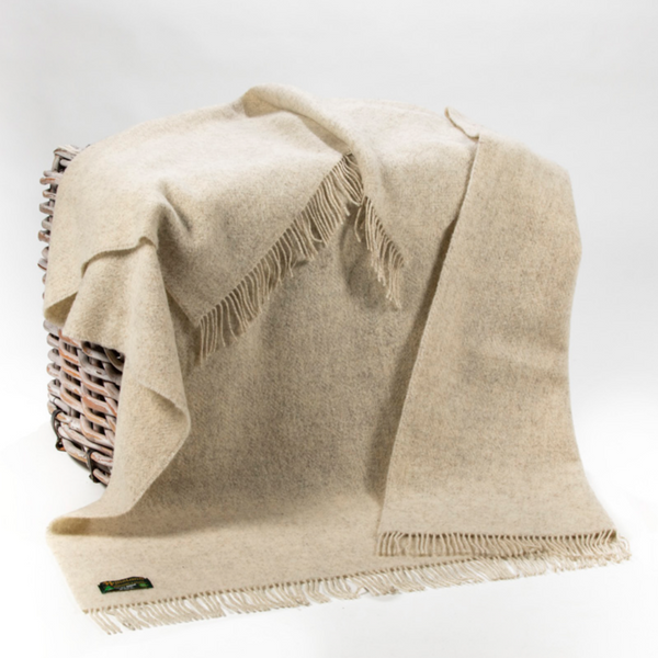Pure Wool Undyed Throw (multiple colours) – Temple Bar Trading Company
